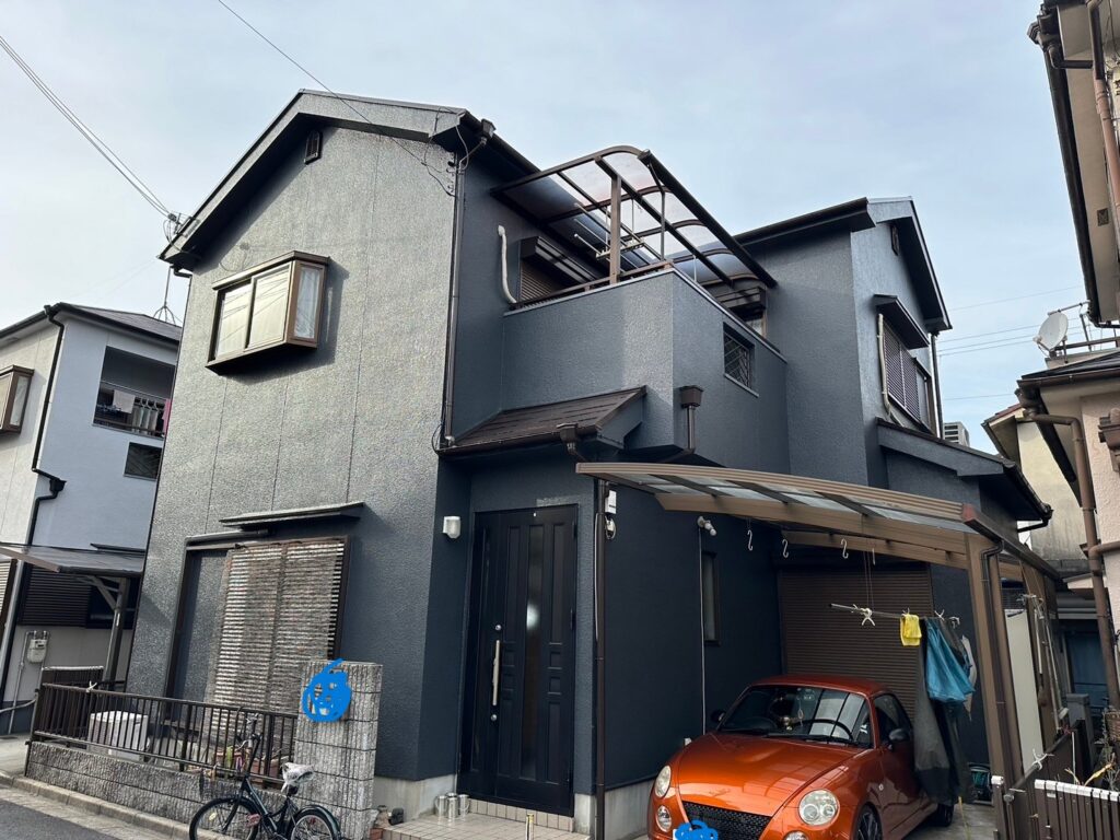 羽曳野市 Md様邸の現場進捗⑧「完工編」｜富田林市の外壁塗装専門店きらきらペイント｜現場ブログ｜富田林市・河内長野市の外壁塗装ならきらきら 3003